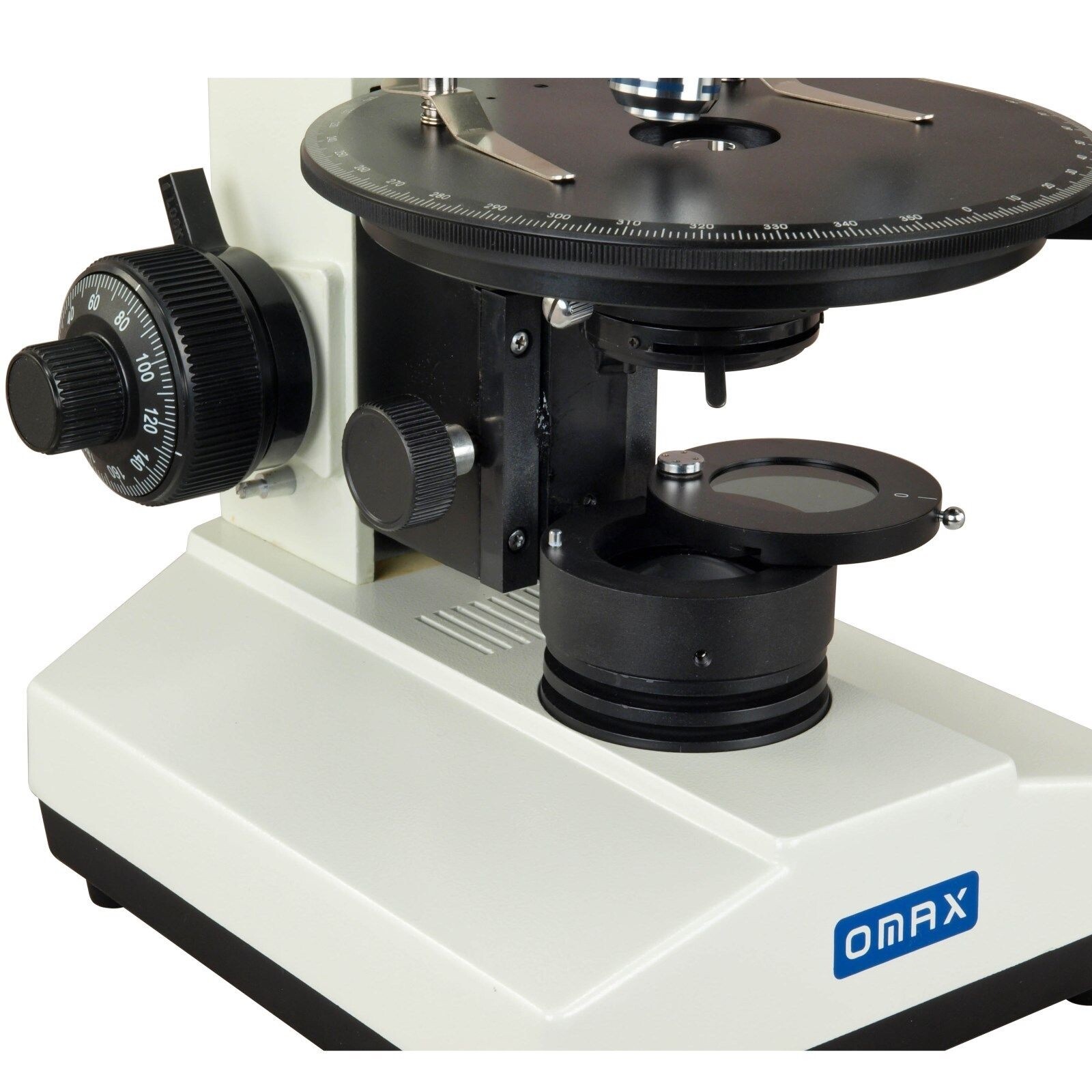 OMAX 40-600X 5MP Touchpad Trinocular Polarizing Microscope for Asbestos ...