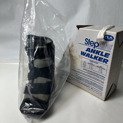 Step Lite Easy Strider Ankle Walker Low Height Brace Size Large | eBay