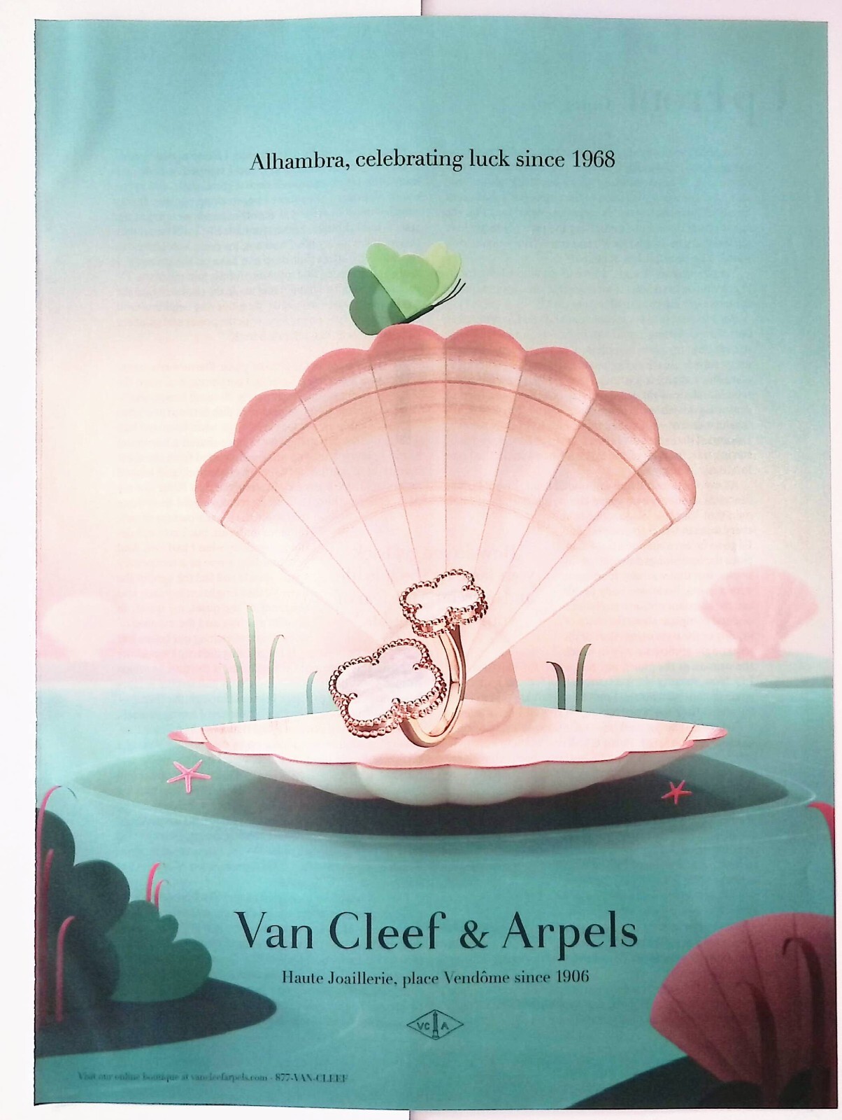 Van Cleef And Arpels Ads