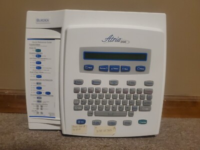 BURDICK Atria 3100 ECG / EKG Machine, Untested, No Cords, AS-IS | eBay