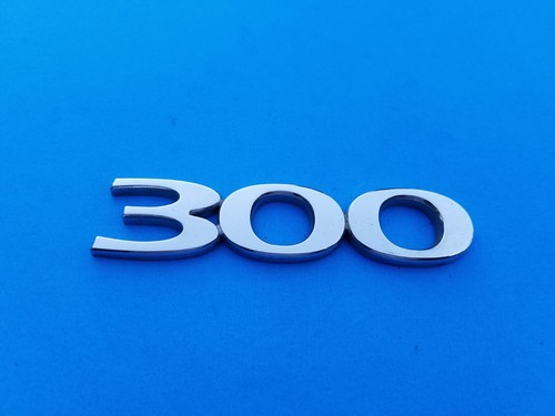 05 06 07 08 09 10 CHRYSLER 300 REAR LID EMBLEM LOGO BADGE SYMBOL USED ...