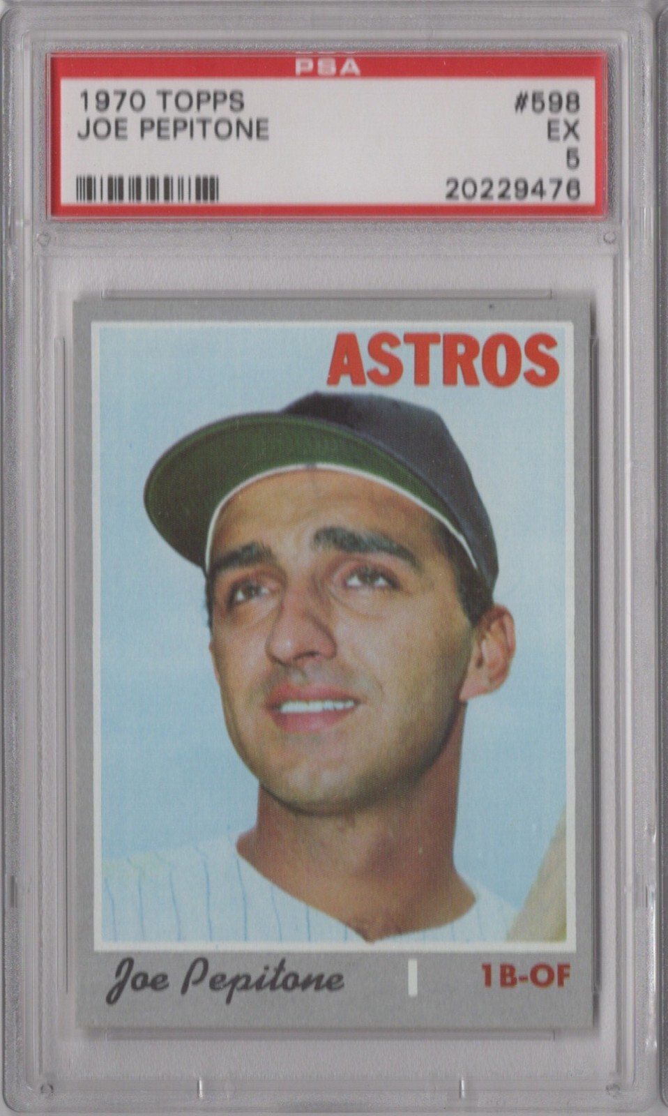 1970 Topps - #598 Joe Pepitone for sale online | eBay