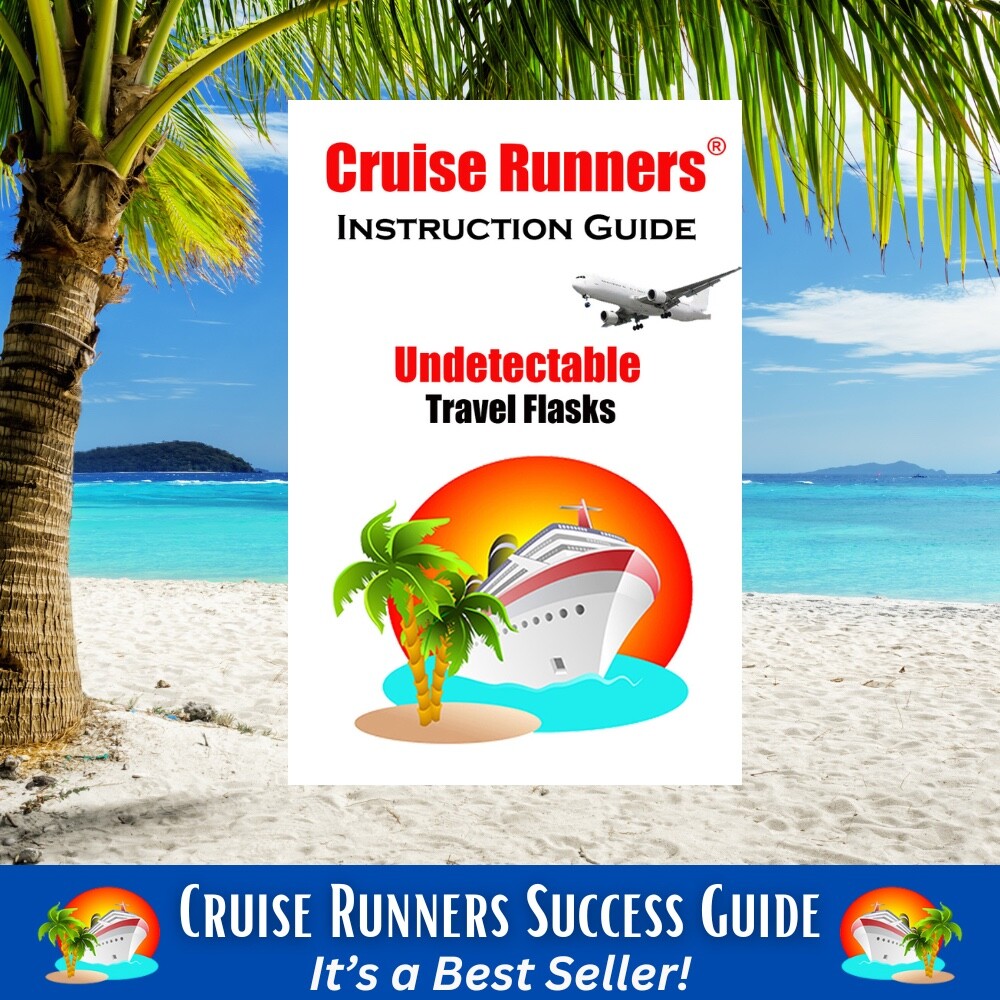 CRUISE SHIP FLASK KIT 6 Pc. 32oz RUM RUNNERS ALCOHOL LIQUOR SMUGGLE ...