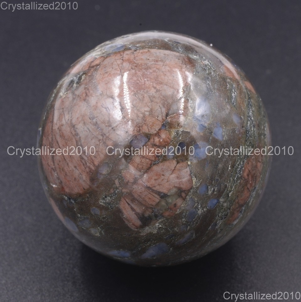 Natural Gemstone Round Ball Crystal Healing Sphere Massage Rock Stones ...
