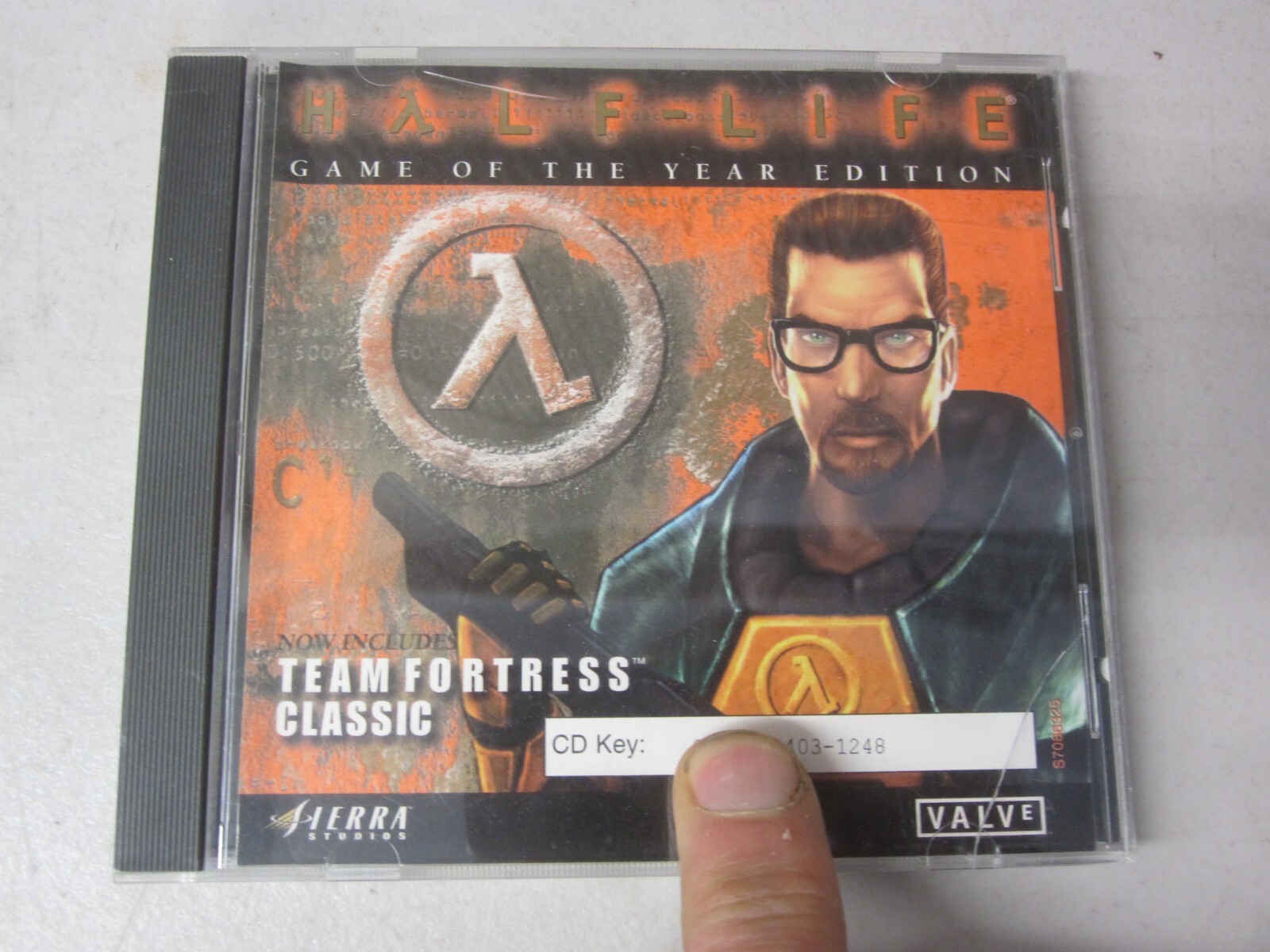 Half-Life - Game of the Year Edition PC 1999 With CD Key Team Fortress ...
