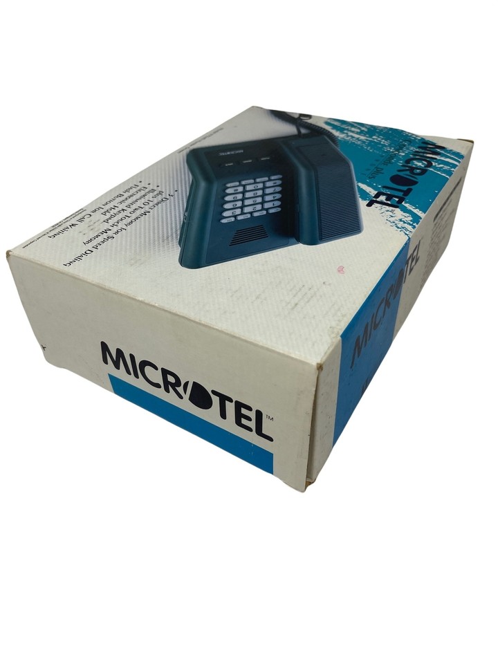 New Vintage Microtel Concorde Plus Telephone Green Retro Futuristic ...