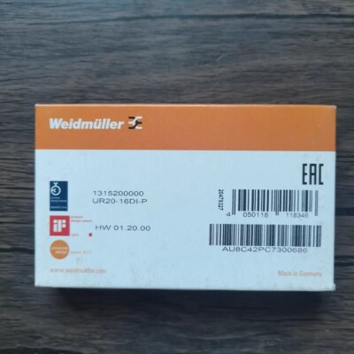 1pcs Weidmuller PLC Input Module UR20-16DI-P 1315200000 | eBay
