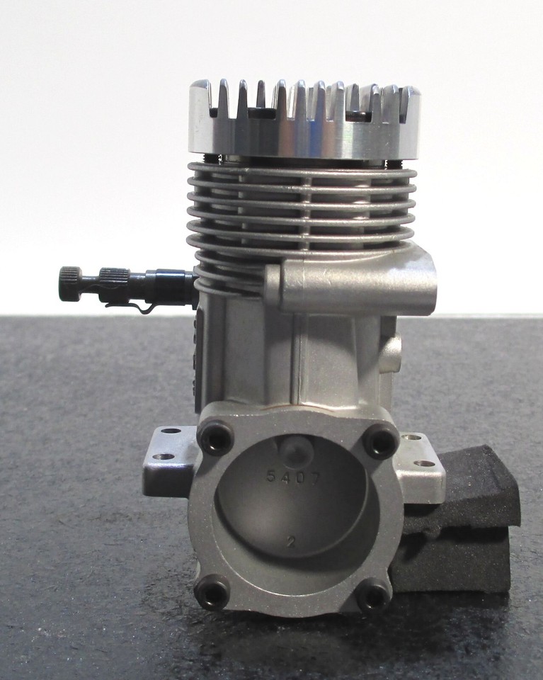 O.S. MAX-46SF 7.45cc 2 cycle glow engine with muffler for R/C airplane ...