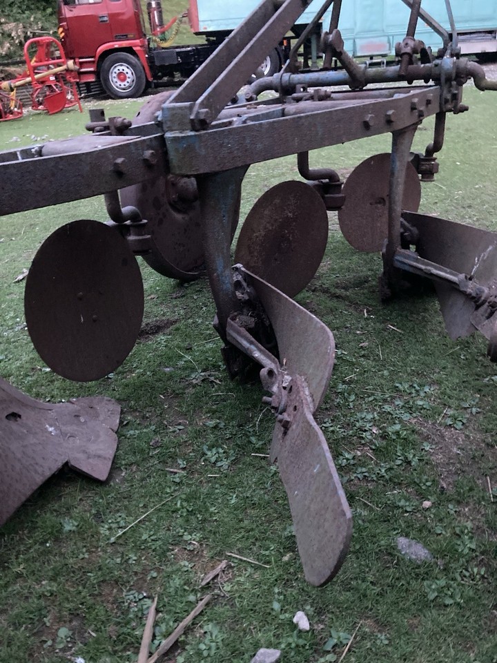 Ransomes Plough 3 Furrow Fordson Major Tractor | eBay UK