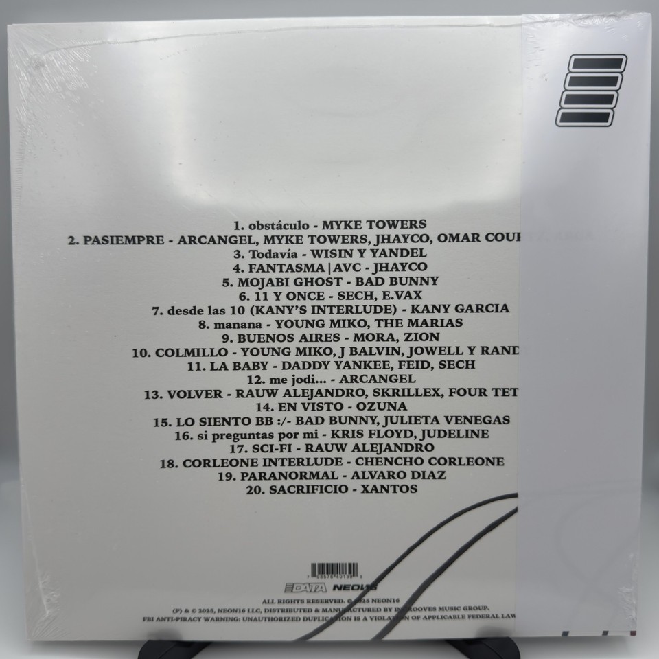 Tainy Data Vinyl Limited Edition Alternate Cover Brand New In Hand Free ...