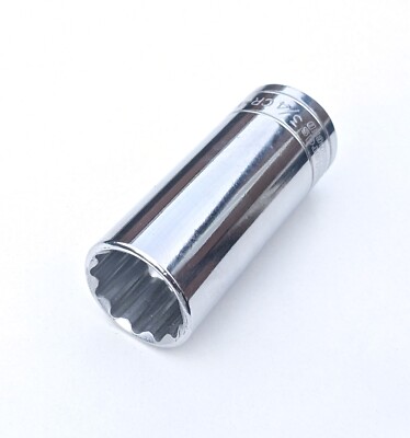 3/4" SAE Imperial AF Halfords Advanced 3/8" dr drive deep long 12 pt ...