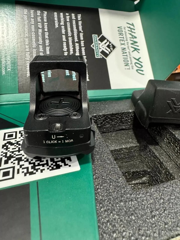 Vortex Defender-CCW Red Dot 3 MOA DFCCW-MRD3 10 Minute Auto Shut Off | eBay