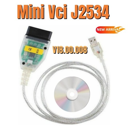 Mini Vci J2534 V18.00.008 for Toyota TIS Techstream Support WinXP WIN7 ...