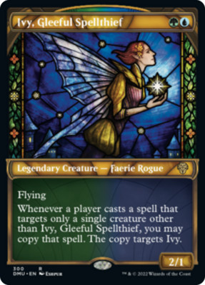 Ivy, Gleeful Spellthief (Showcase 300) Dominaria United NM CARD ...