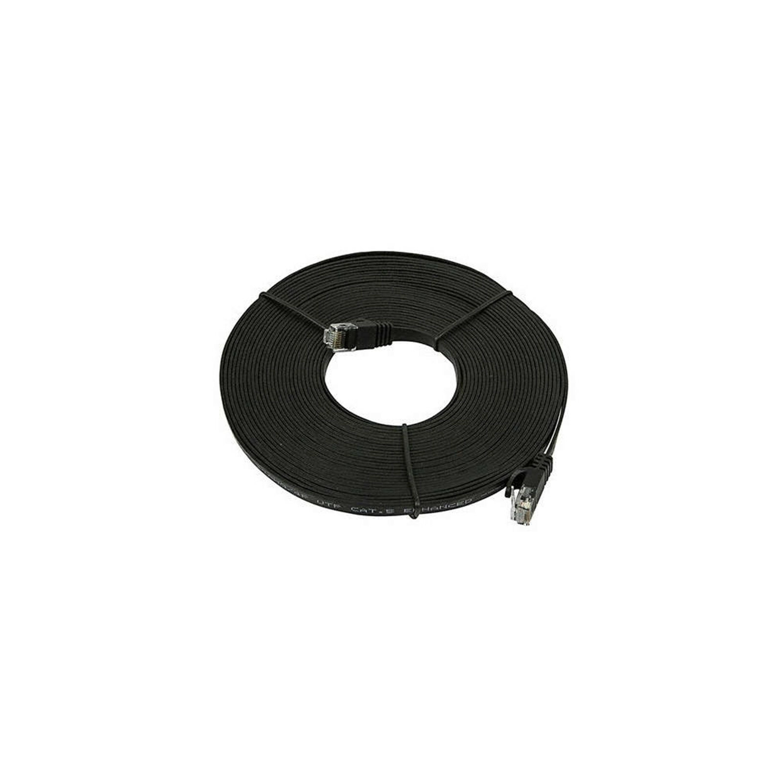 NEW FLAT Cat5e Ethernet Cable, 30 FT, BLACK....just $2 shipping each ...