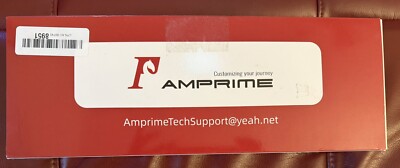 AMPRIME T86 MIRROR - Dual Front & Rear View Camera - Video Player - 9. ...