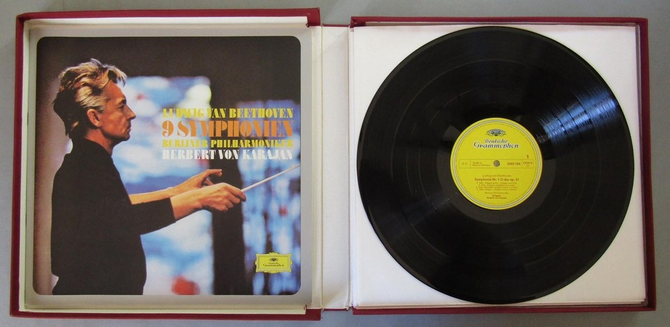 G667 Beethoven 9 Symphonies Karajan BPO 8LP DGG 2721 055 Stereo | eBay