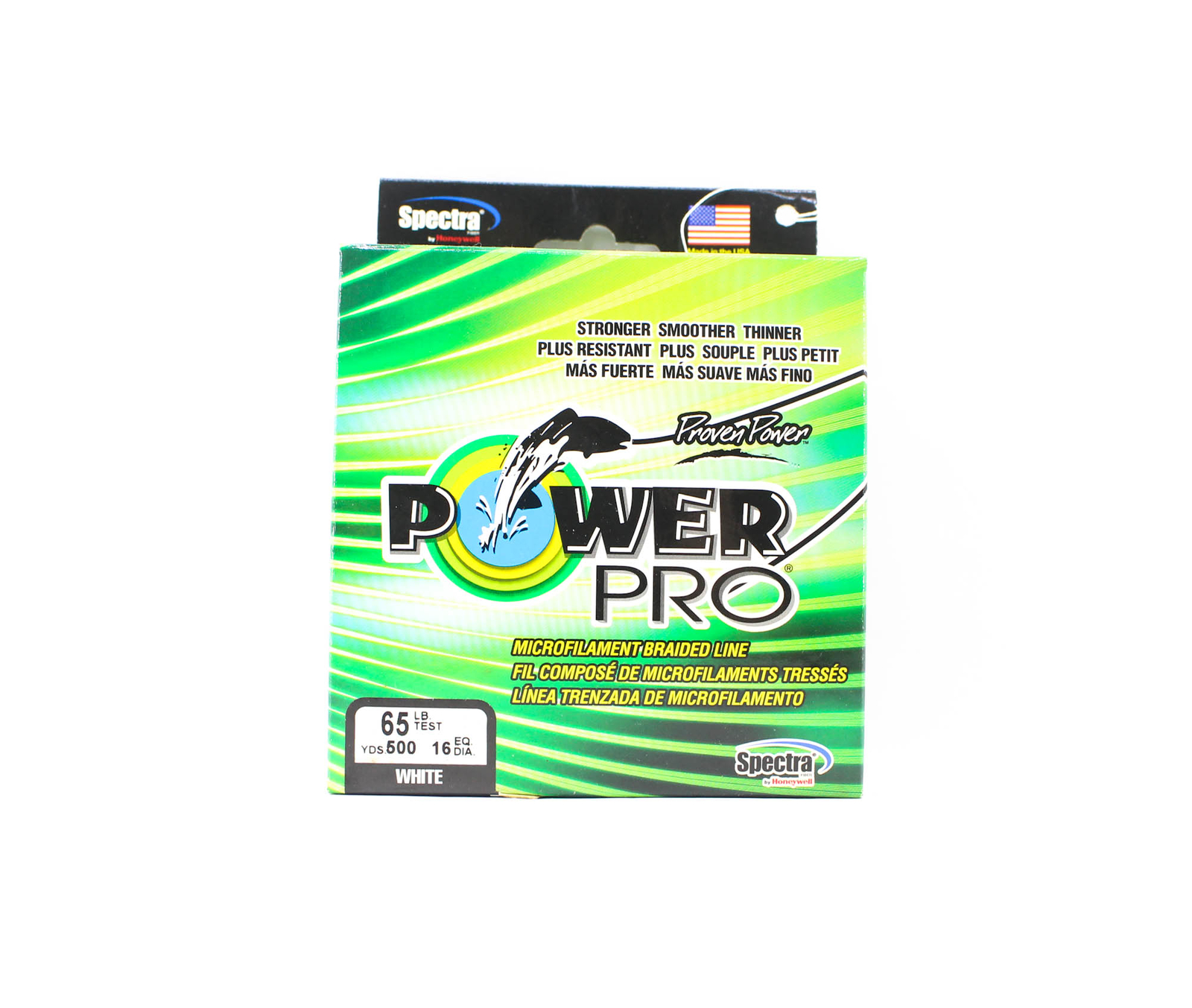 Power Pro Spectra Braid Fishing Line 65LB Test 500 Yards - White ...