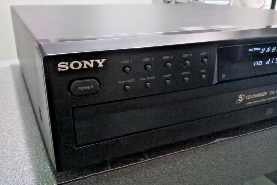 Sony CDP-CE375 5 Disc CD Compact Disc Changer Player - Audiophile | eBay