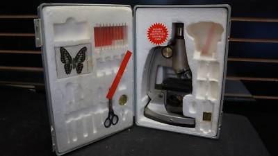 Vintage Tasco Zoom 1200X Microscope W plastic case | eBay