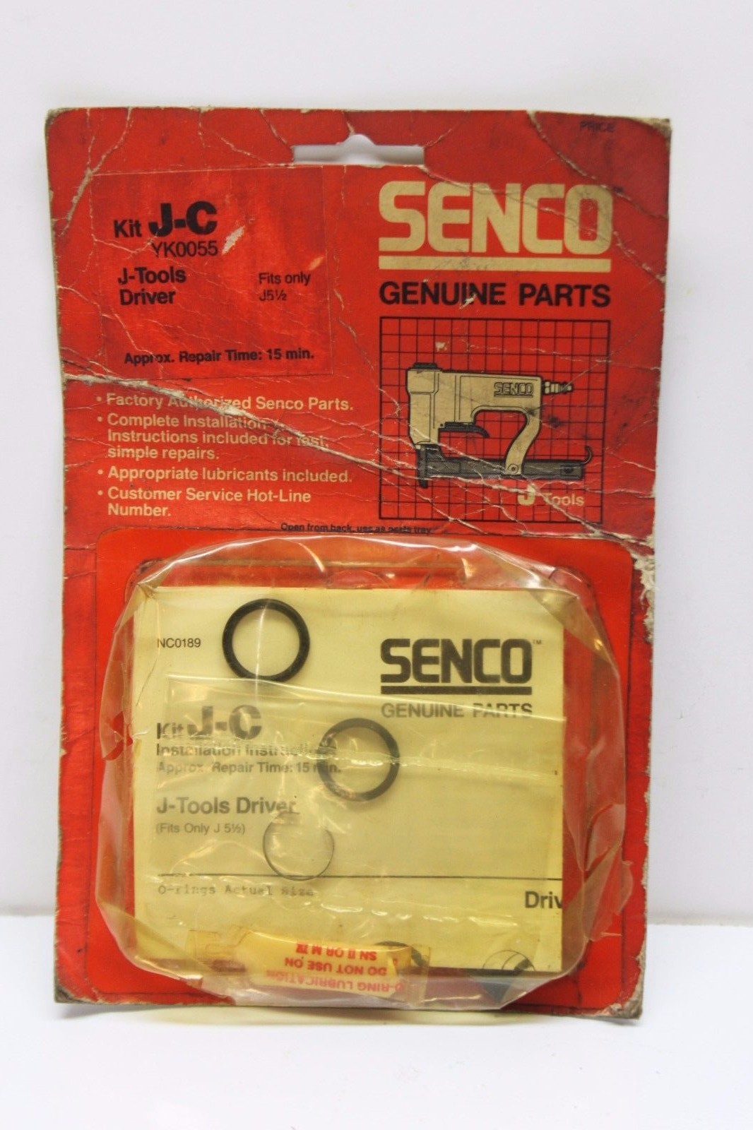 SENCO YK0055 - J-C Driver Repair Kit for J5-1/2 Staplers - Genuine Part ...