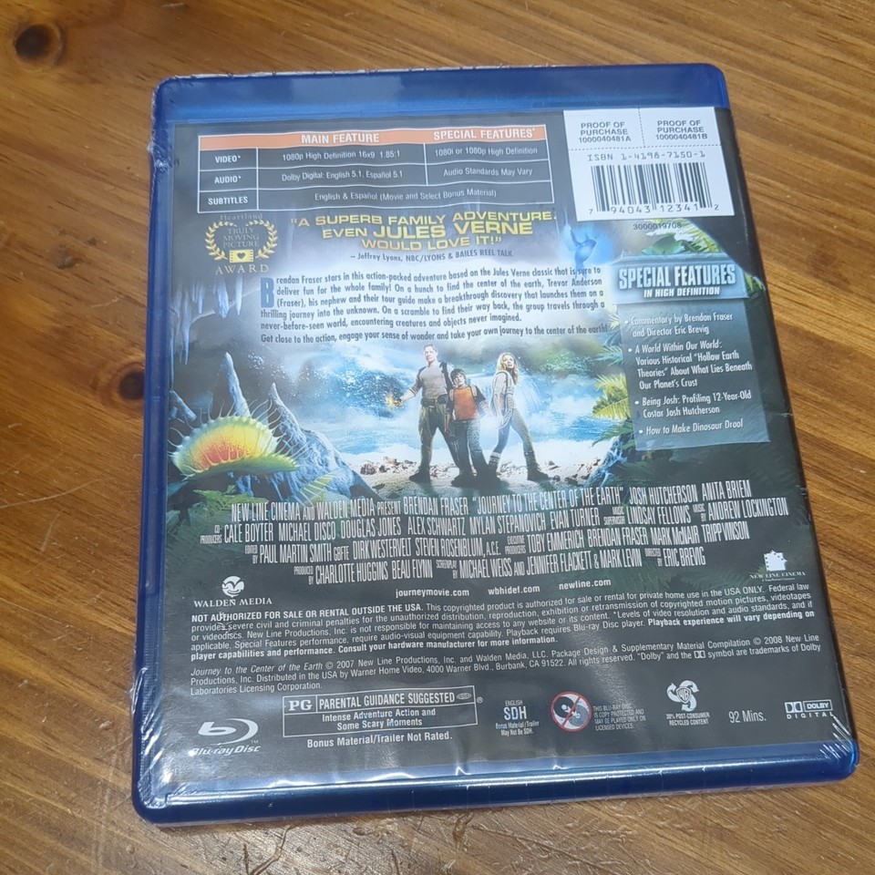 Journey to the Center of Earth (Blu-ray, 2008) | eBay UK