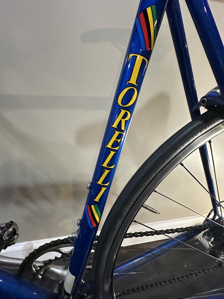 Torelli Corsa Strada steel frame road bike w/ Campagnolo Record ...