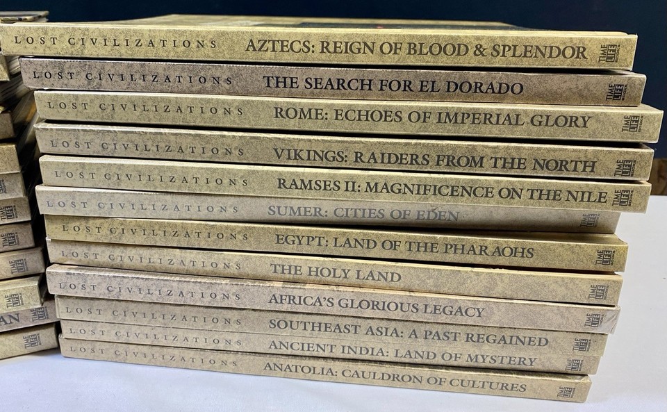 Time Life Lost Civilizations Set Of 24 Books | eBay