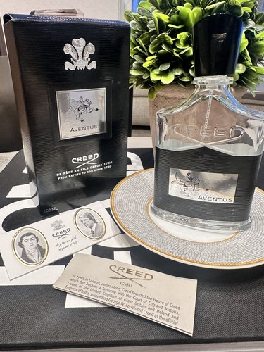 AUTHENTIC EMPTY CREED AVENTUS WITH BOX AND INSERTS, 100 ML PERFUME ...