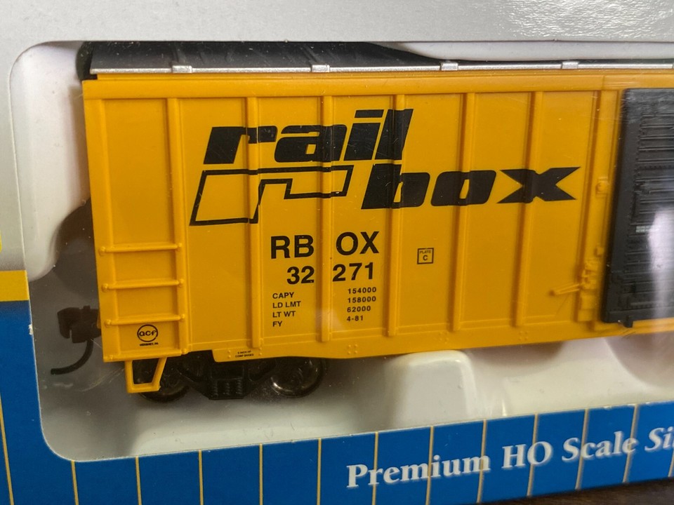 HO Scale Train Cars Freight Railcars Rolling Stock Boxcar, Hopper ...