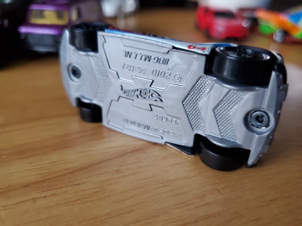 2010 Hot Wheels,HWPD Police Car, #64 Black with Blue Tinted Windows | eBay