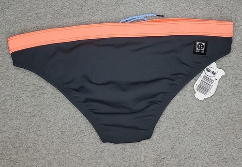 JOLYN Randy BIKINI Bottoms SWIM Drawstring Sz L Beach Black NWT | eBay