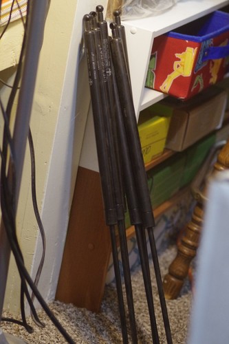 Lot of 6 Stabilus 15" LIFT-O-MAT High Pressure Gas Shocks, NEW, 0230N ...