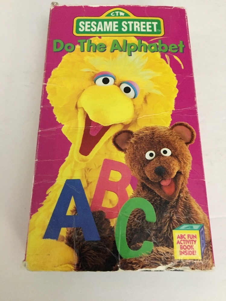 Sesame Street Do The Alphabet Vhs Ebay