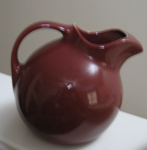 VINTAGE HALL TILTED BALL PITCHER W/ICE LIP #633 - GD USED COND | eBay