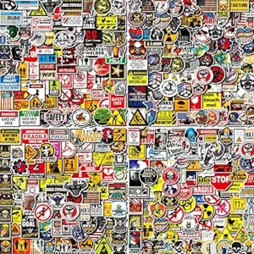 400 Pack Hard Hat Stickers Funny Tool Box Sticker Helmet Welding ...