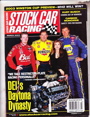 STOCK CAR RACING MAGAZINE----MARCH 2003 | eBay
