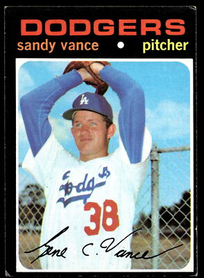 1971 Topps #34 Sandy Vance Very good | eBay