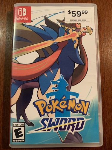 Pokémon Sword - Nintendo Switch - GameStop Display CASE ONLY - No Game ...