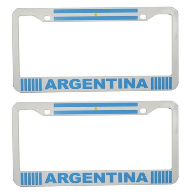"Argentina FLAG" License Plate Plastic 2 piece | eBay