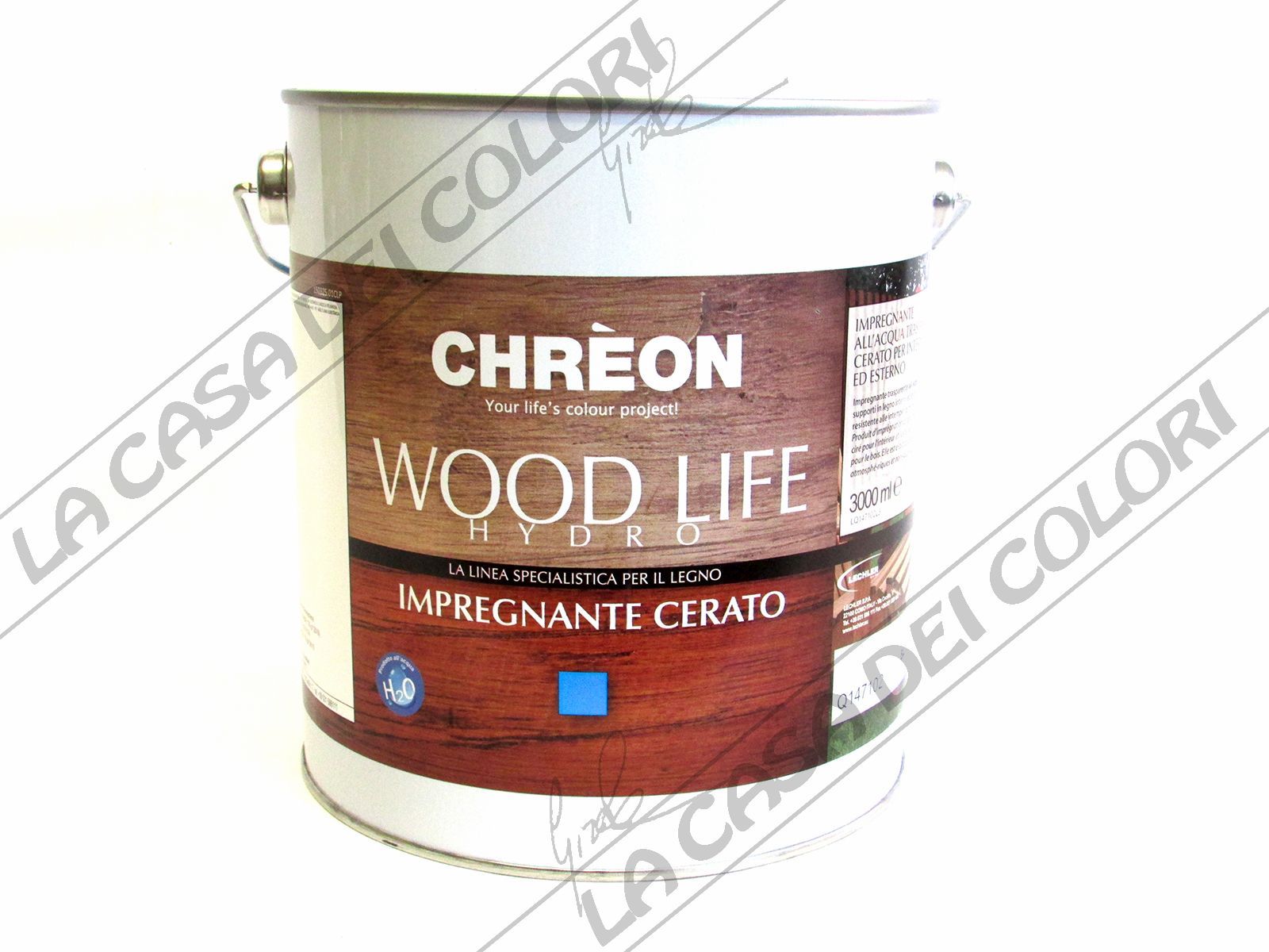 CHREON - WOOD LIFE HYDRO IMPREGNANTE CERATO - TINTE CARTELLA - 3 lt ...