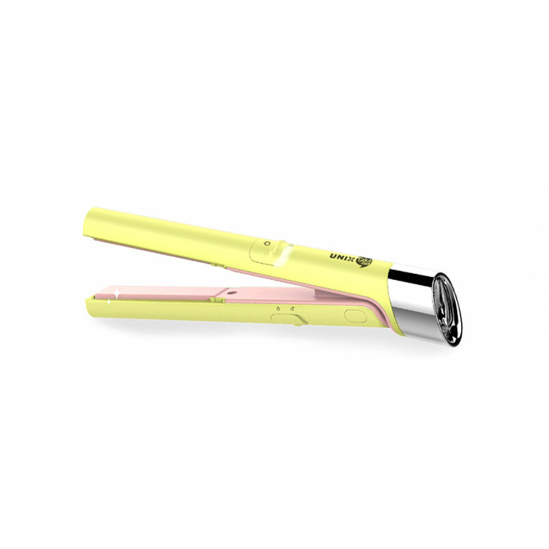 [Unix] Flat Iron Micro USB UCI-A2772 Light Green Mini Ceramic Hair ...