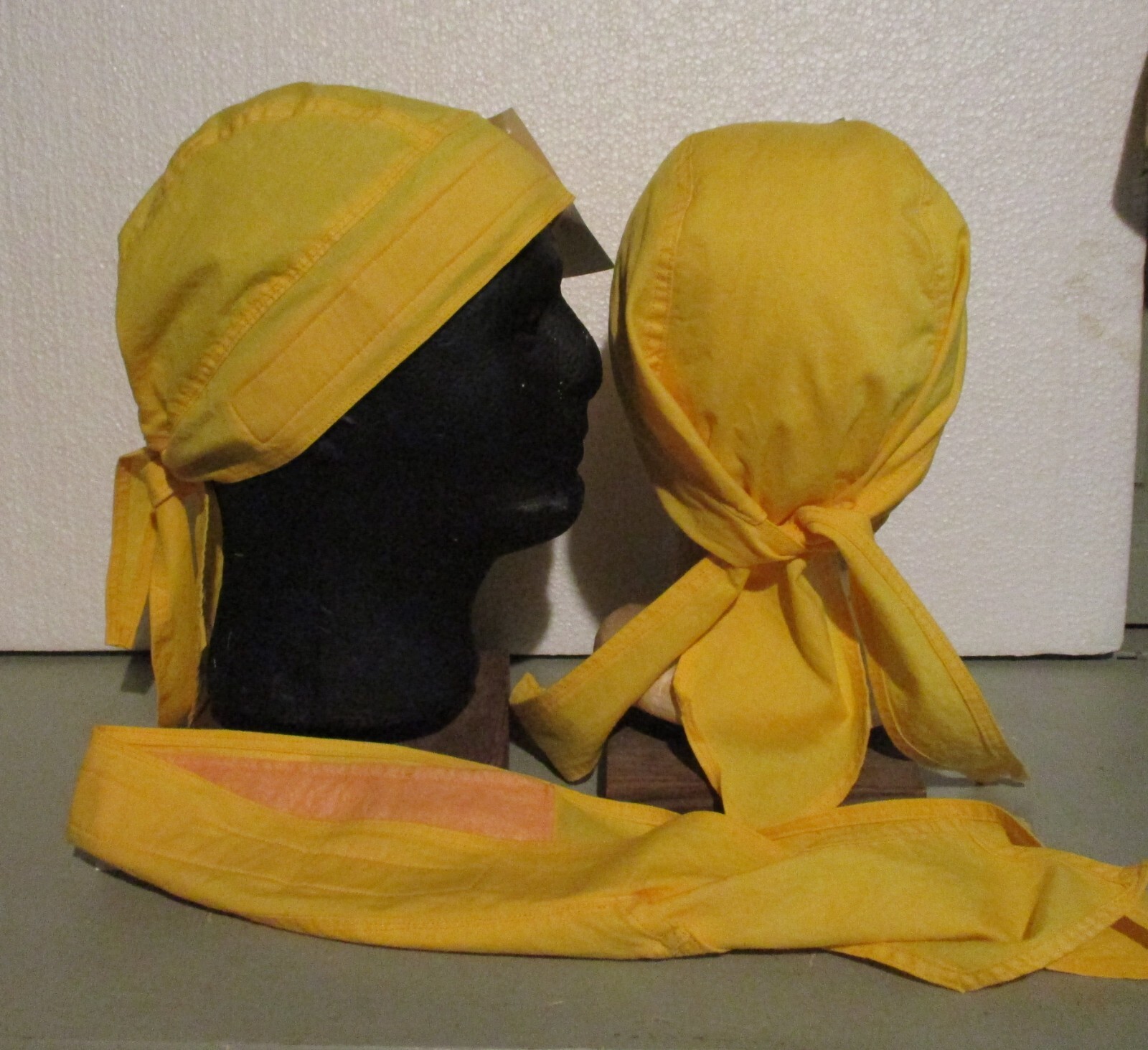 LSU DuRag Sweatband Skull Cap Head Wrap Bandanna Helmet Liner Solid ...