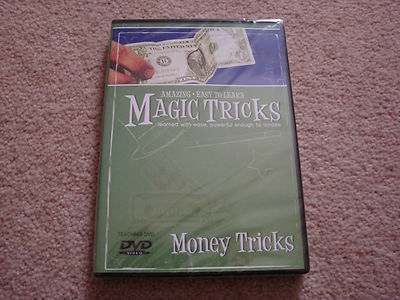 AMAZING EASY TO LEARN MAGIC TRICKS MONEY TRICKS DVD DOLLAR NOTE BILL LEVITATING | eBay Australia