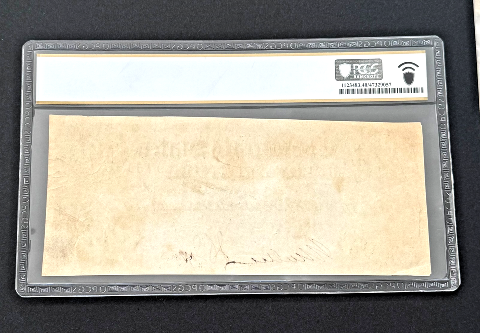 1864 $500 Five Hundred Dollar Confederate Jackson Note T-64 PCGS XF 40 ...