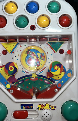 Vintage Pop-up Targets Hitting Electronic Pinball Machine Battery Toy ...