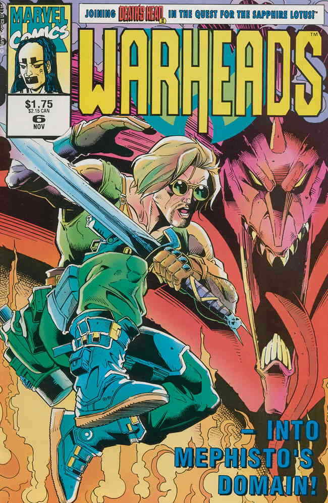 Warheads #6 FN; Marvel UK | Mephisto Death's Head II - we combine ...