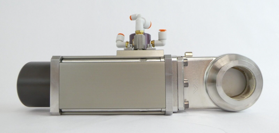 VAT 01032-KE11-AOK1 Mini UHV Gate Valve Assembly W/Purge Working ...