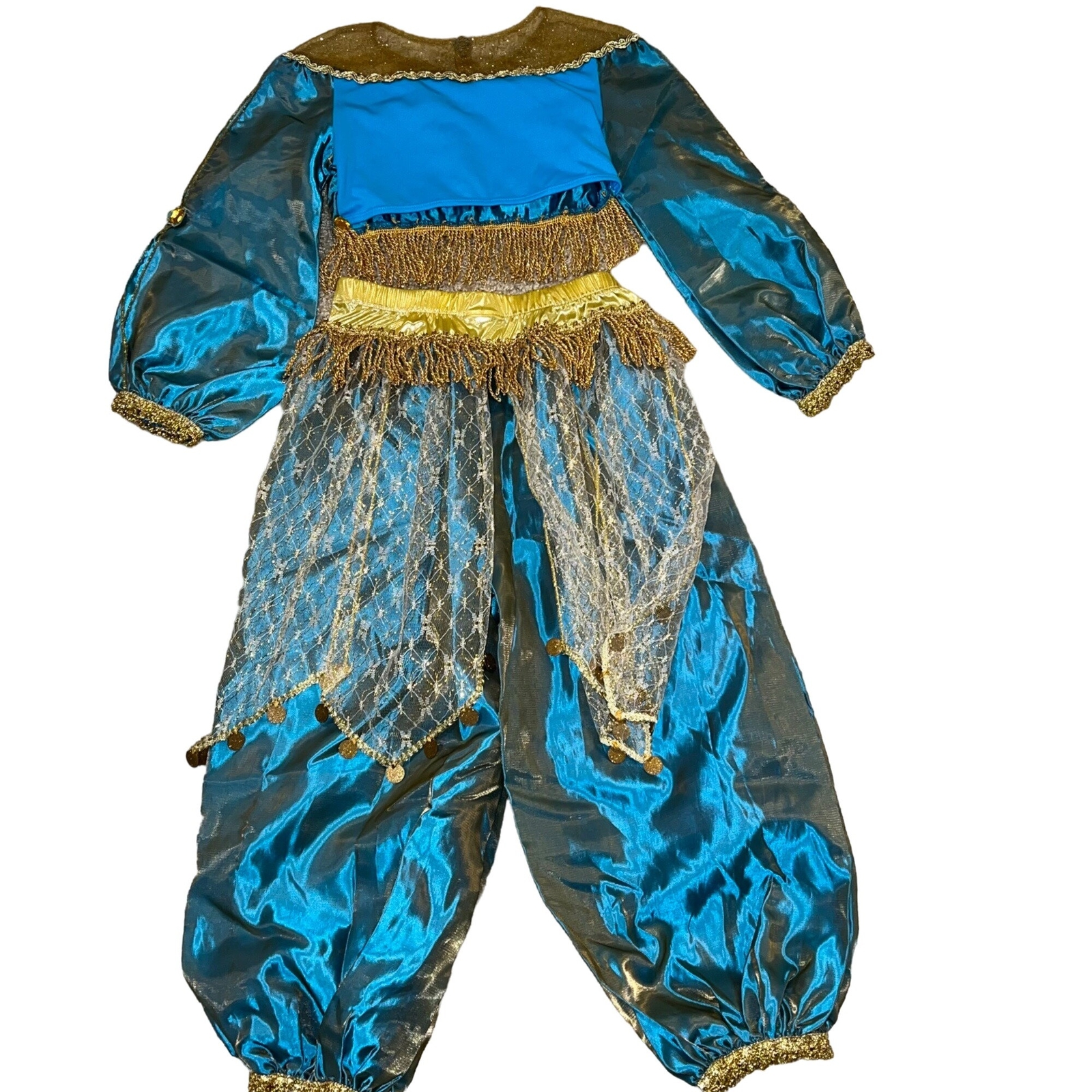 Aladdin Inspired Genie Costume for Girls Sz 6 Handmad… - Gem