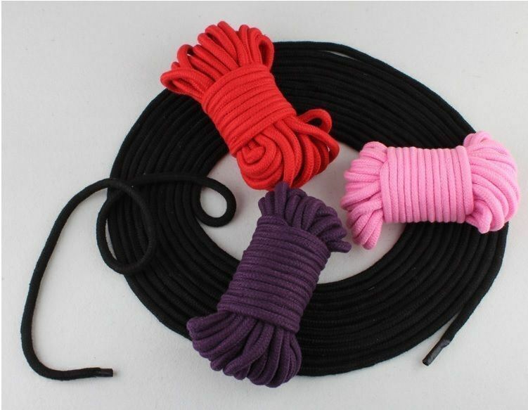 5M Japanese Bondage Rope Soft Touch Sexy Tie Up Couple BDSM Restricted ...